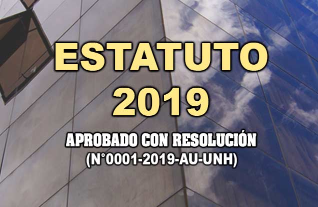 estatuto-2019 - Universidad Nacional de Huancavelica